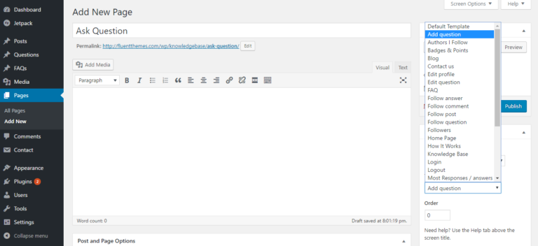 How to add Ask Question or Post Question button in the header menu ...