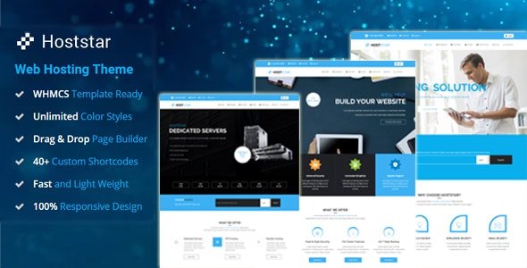 HostStar - Web Hosting and Corporate Business WordPress Theme